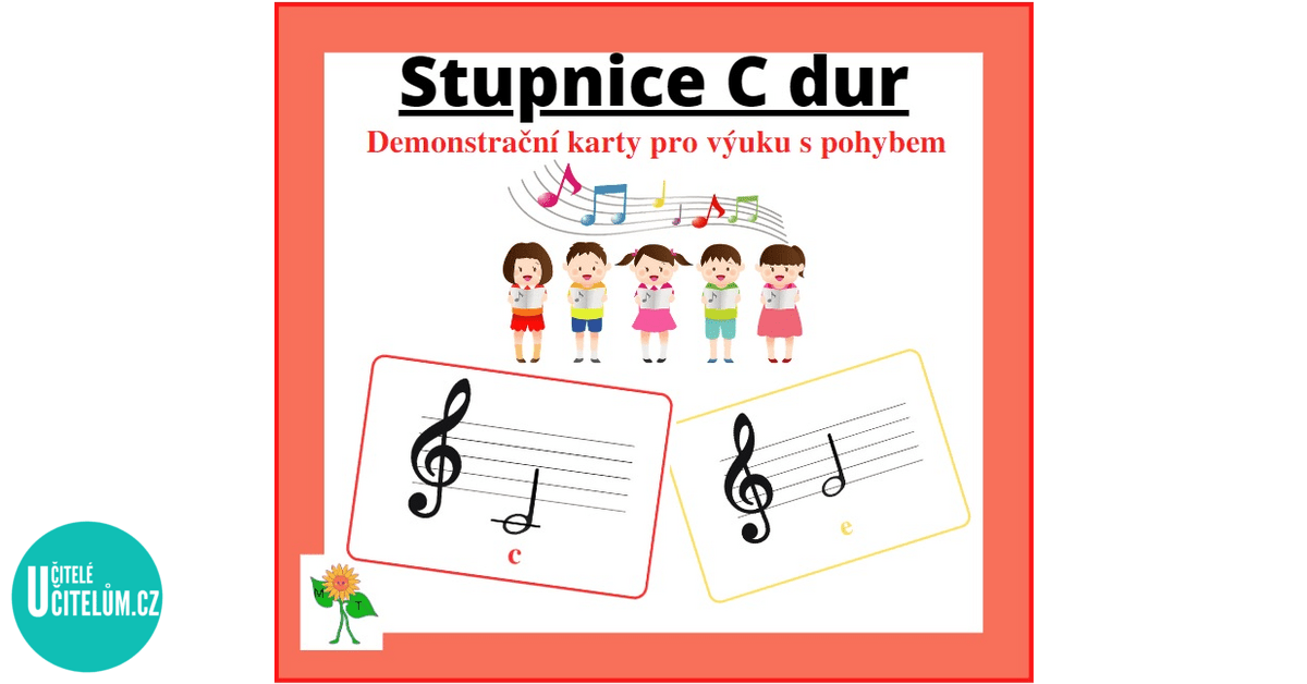 Stupnice C dur - Hudební výchova | UčiteléUčitelům.cz